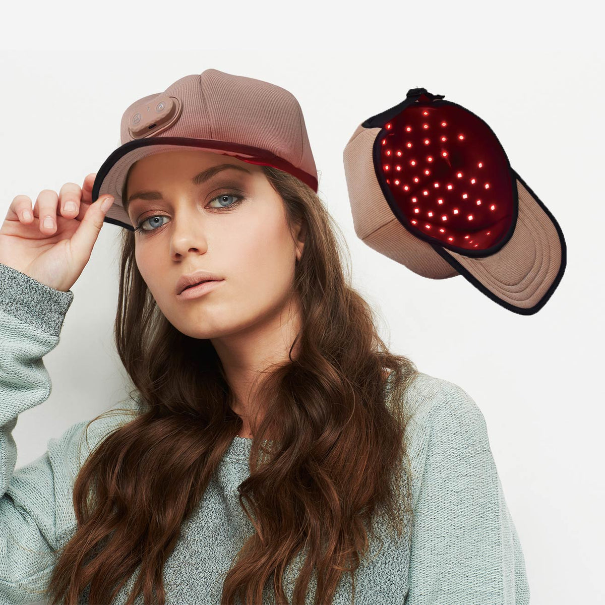 JBA-HEAD – LLLT Red and Infrared Light Cap Pain Relief Device for Head ...